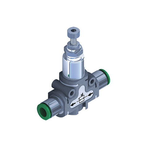 55112TABXX – In line pressure regulator | Pneumax Ltd