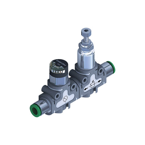 5511HTABXX – Pressure regulator + indicator | Titan Engineering